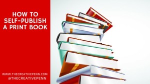 How To Self-Publish A Print Book | The Creative Penn