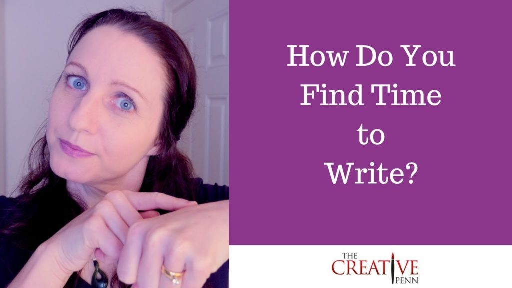 Writing Tips: How Do You Find Time To Write? | The Creative Penn