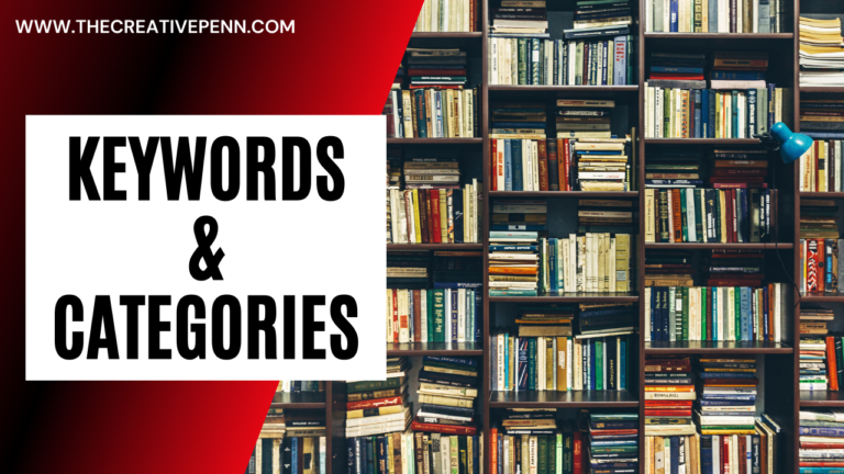 Choose The Right Categories And Keywords for Your Book | The Creative Penn