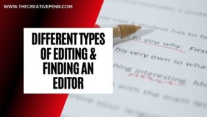 Different Kinds Of Editing, And How To Find An Editor With Kristen Tate